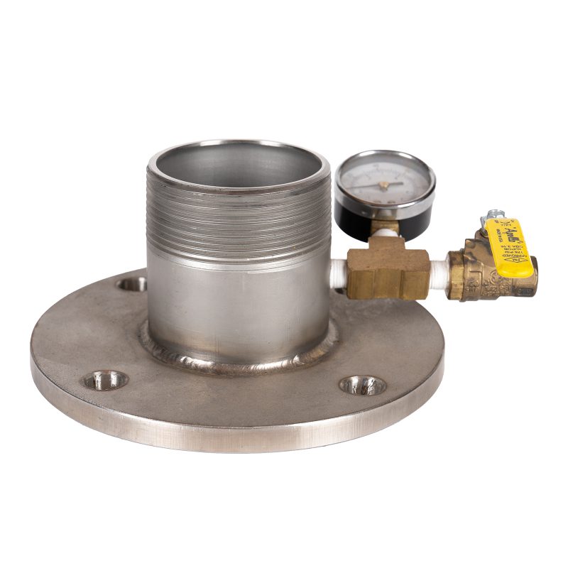 Hand Held VAC Test with 3" Dust Cap (PNEUM) - J-Tech Machine