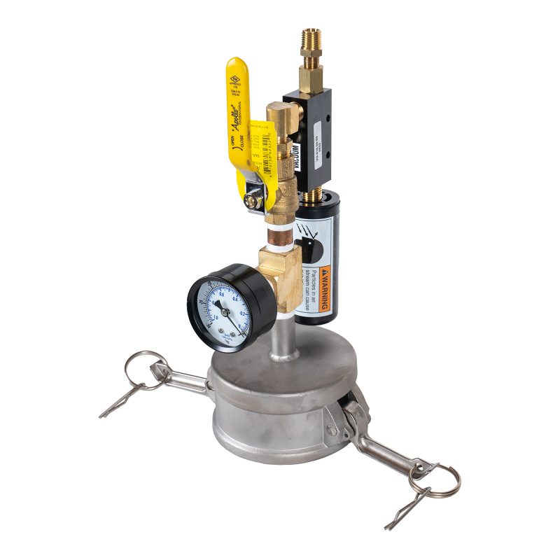 Hand Held VAC Test with 3" Dust Cap (PNEUM) - J-Tech Machine