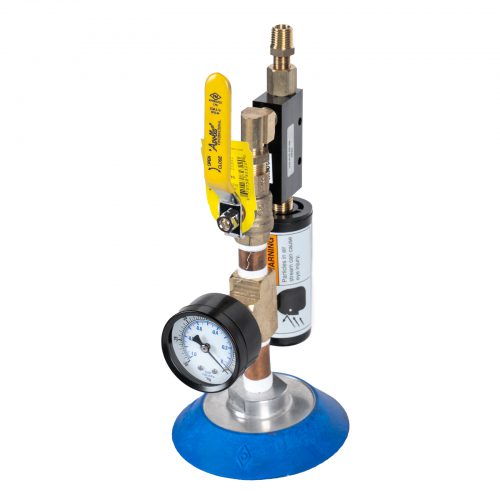 Hand Held VAC Test with 3" Dust Cap (PNEUM) - J-Tech Machine