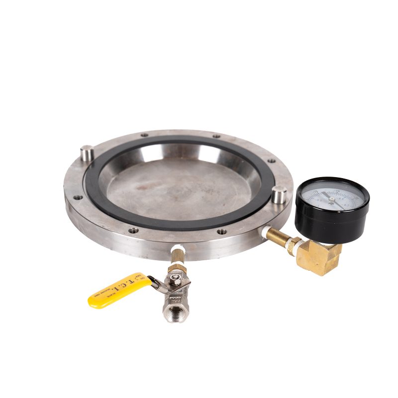 Hand Held VAC Test with 3" Dust Cap (PNEUM) - J-Tech Machine