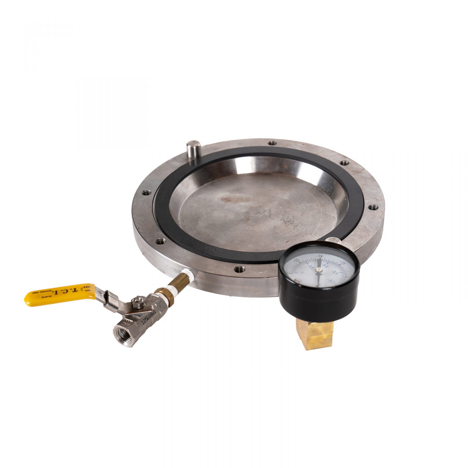 Hand Held VAC Test with 3" Dust Cap (PNEUM) - J-Tech Machine