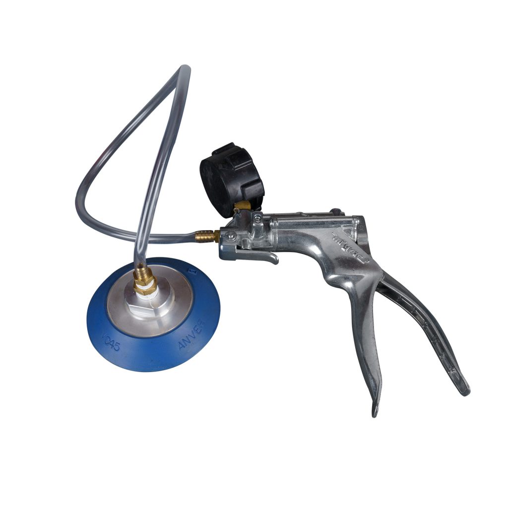 Hand Held VAC Test with 3" Dust Cap (PNEUM) - J-Tech Machine